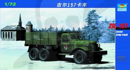 Battle-Models > Trumpeter 01101 Model samochodu Zil-157 Soviet Army ...